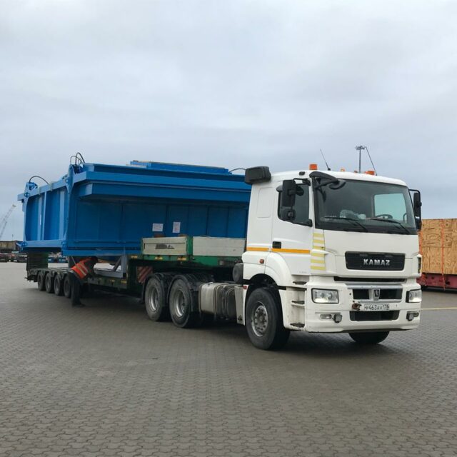 Paper and pulp mill equipment to Russia - Hacklin Logistics