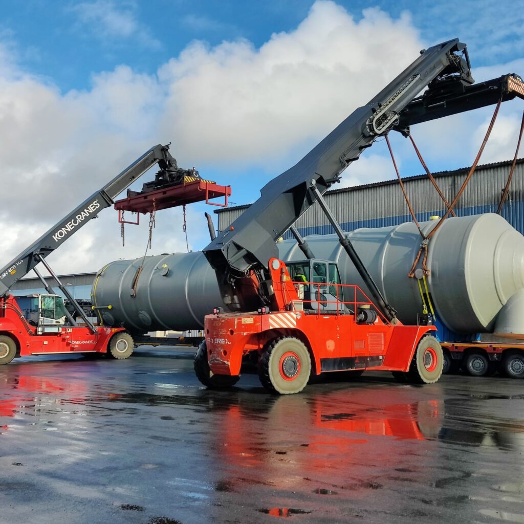 Pulp production equipment to Brasil - Hacklin Logistics