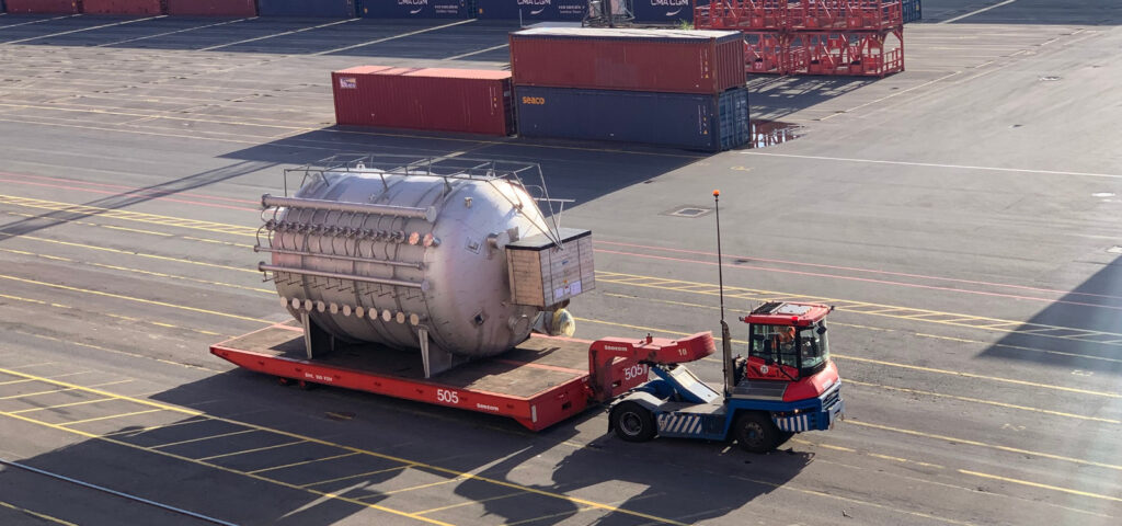 Project cargo to Singapore - Hacklin Logistics