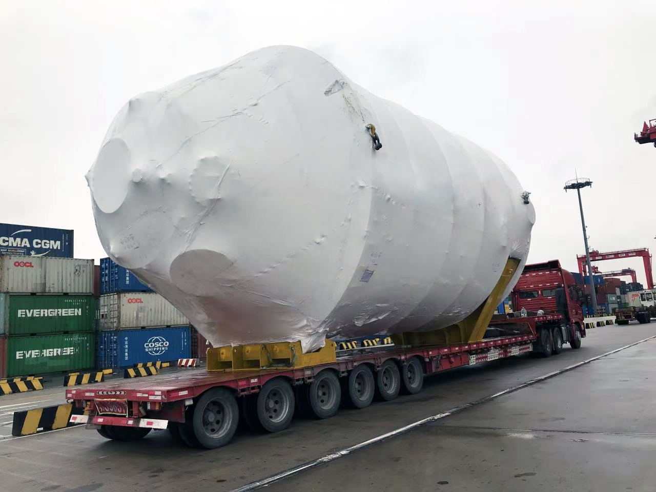 Process equipment from China to Finland - Hacklin Logistics