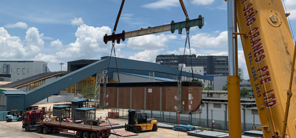 Project cargo to Singapore - Hacklin Logistics