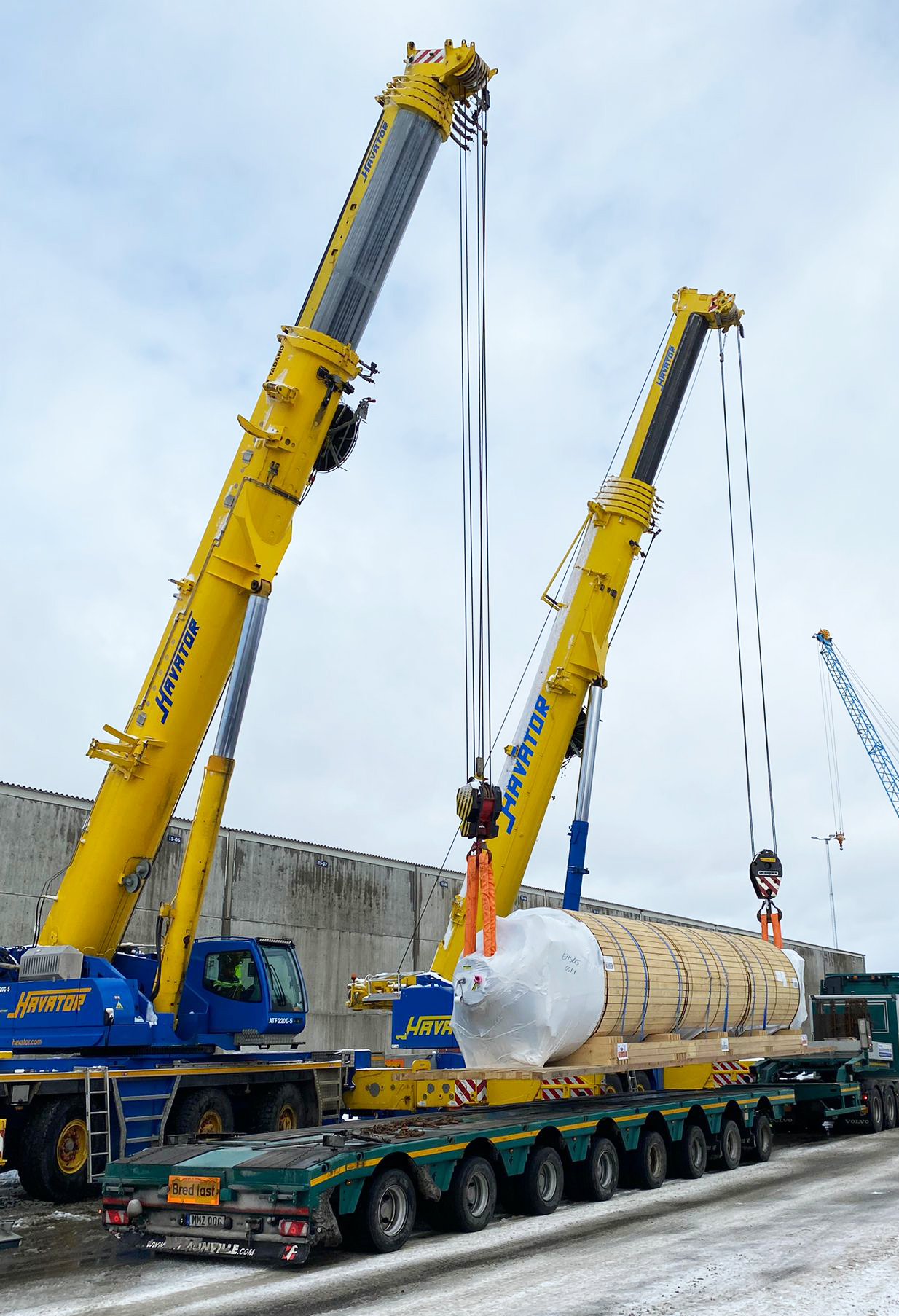 Pulp equipment to South America - Hacklin Logistics