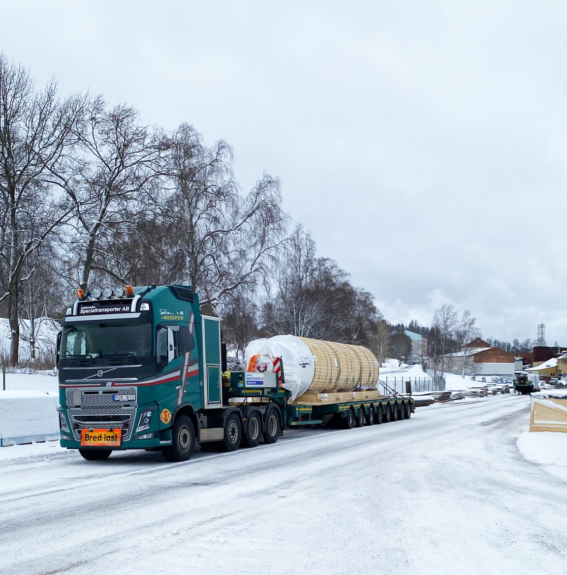 Pulp equipment to South America - Hacklin Logistics