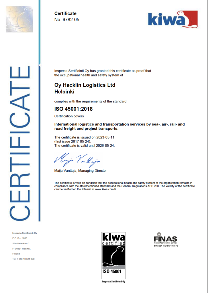 Downloads - Hacklin Logistics