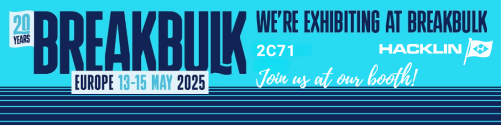 BreakBulk Europe 2025 - Hacklin Logistics